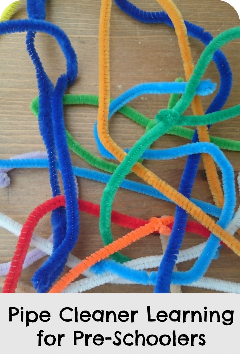 Pipe Cleaner Learning for Pre-Schoolers - The Reading Residence