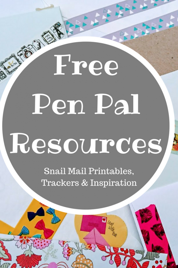 Free Pen Pal Resources - The Reading Residence