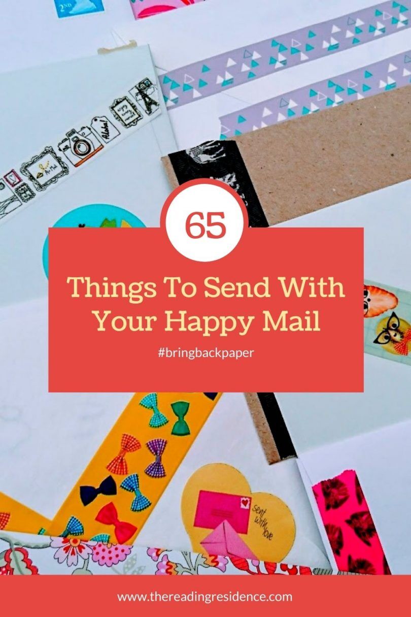 65 Things To Send With Your Happy Mail - The Reading Residence